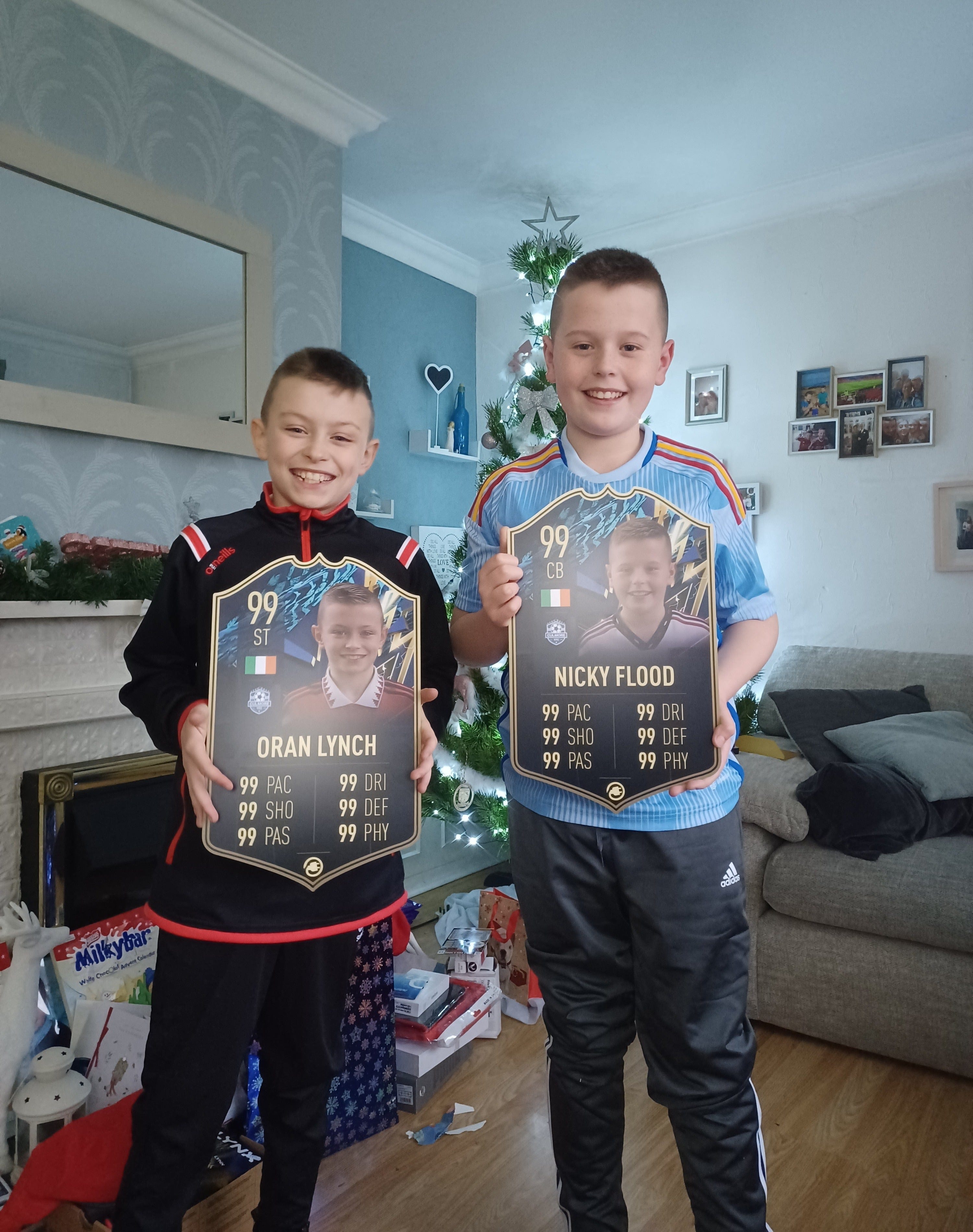 Personalised Football Cards | Custom Football Gift | CardsPlug